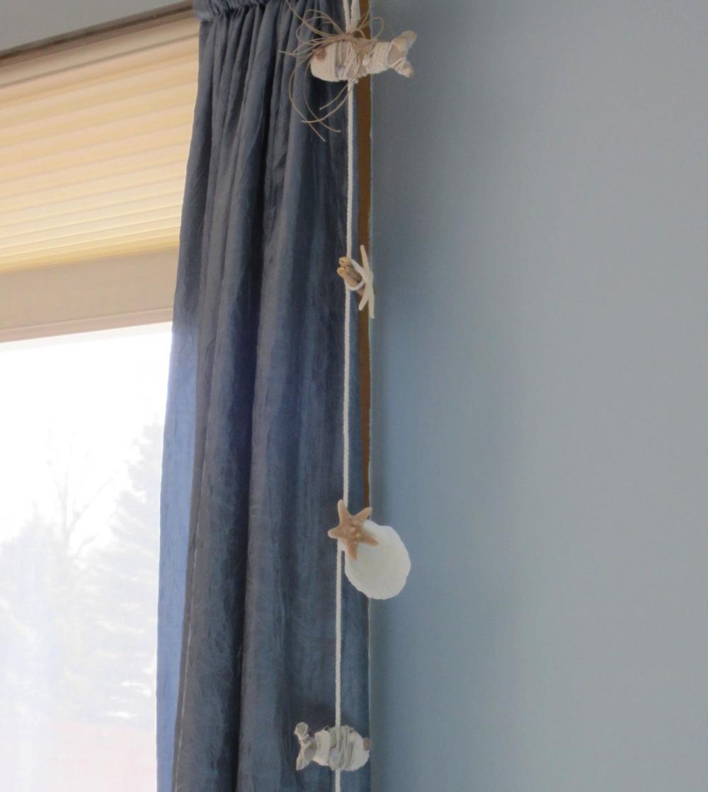 Beach Garland W Shells, Starfish, & Fish - Nautical Decor Garlandw ...